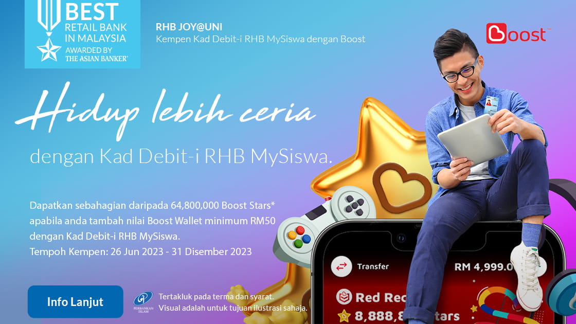 RHB Joy@Uni - Plan Catered Specially for University Students