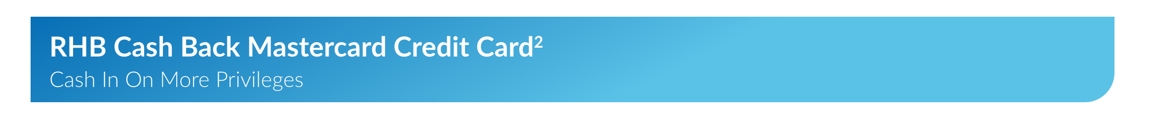 RHB | Mastercard Specials