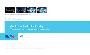 RHB | Mastercard Specials