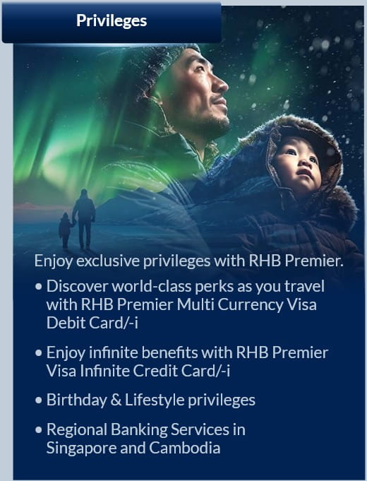 Birthday Privilege - RHB Premier | RHB Malaysia